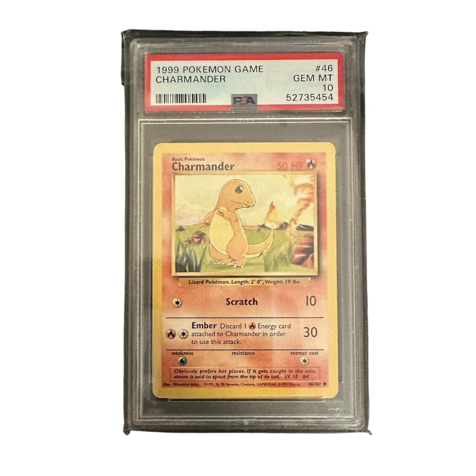 Charmander 1999 Pokemon Game #46 Unlimited Price Guide - Sports Card ...