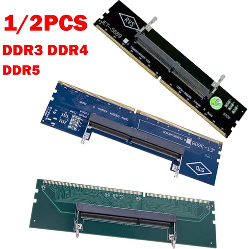 DDR3 DDR4 DDR5 Laptop To Desktop Memory Adapters Card SO-DIMM To PC ...