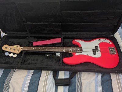 Pink Bass Guitar for sale | eBay