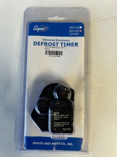 Supco Defrost Timer EDT 20 208/240 Volt | eBay