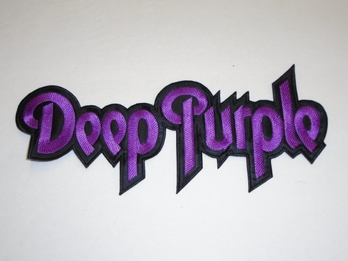DEEP PURPLE EMBROIDERED BACK PATCH | eBay