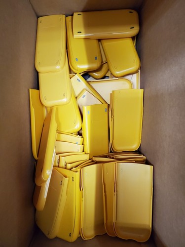 Lot Of 50 Front Slide Cover For TI 84+ Texas Instruments 84 Plus YELLOW ...