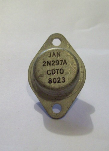 Military Spec JAN 2N297A 5A 50V PNP GE Power Transistor | eBay