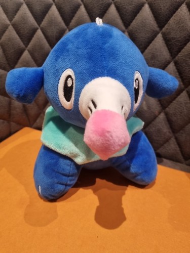 Pokemon Popplio Soft Stuffed Toy Plush 2018 8" Blue Water Type Animal ...