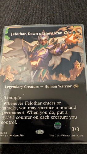 Felothar, Dawn of the Abzan, Borderless, Tarkir Dragonstorm, Pack Fresh ...