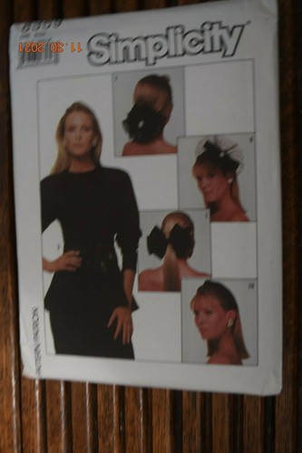 SIMPLICITY 8359 Triple Fabrlic Bow 10 Styles One Size UNCUT | eBay