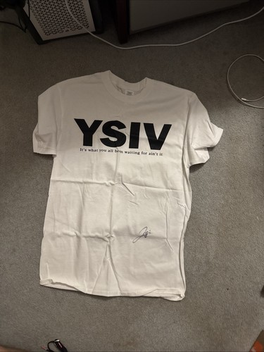 Signed YSIV Logic T-Shirt Merch *Never Worn* | eBay