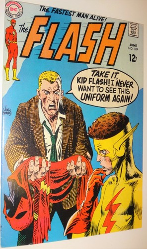 FLASH #189 JOE KUBERT COVER 8.0/8.5 KID FLASH | eBay