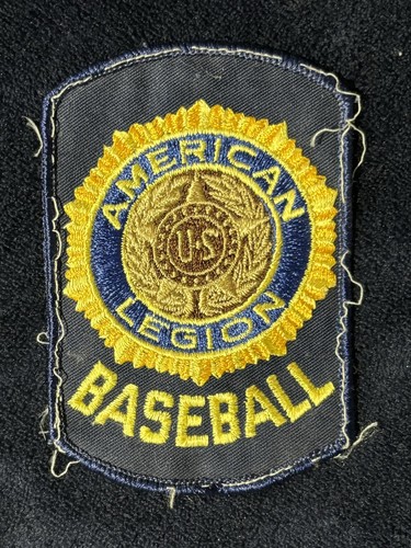 AMERICAN LEGION Baseball Patch Vintage 1970s Uniform Patch Embroidered ...