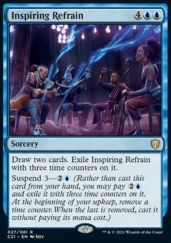 MTG Magic the Gathering Inspiring Refrain (27/465) Commander 2021 LP | eBay