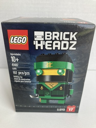 LEGO 41487 BrickHeadz The Ninjago Movie Lloyd NEW SEALED RETIRED ...