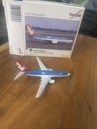 Herpa Wings Germania TUI Boeing 737-700 (560627) 1:400 Scale Diecast ...