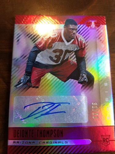2019 Panini Illusions DEIONTE THOMPSON Rookie Signs Auto # 31/50 | eBay
