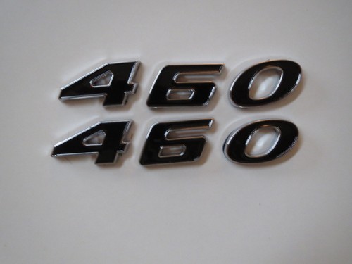 FORD 460 ENGINE ID FENDER HOOD SCOOP QUARTER TRUNK EMBLEMS - BLACK | eBay