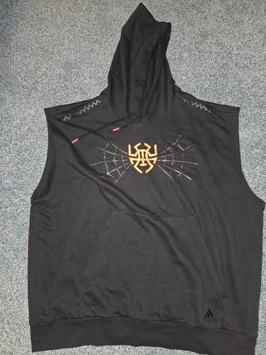 Mens Adidas D.O.N. Donovan Mitchell Sleeveless Hoodie Size XL Spida ...