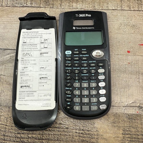 Texas Instruments TI-36X Pro Advanced Scientific 4-Line Screen ...