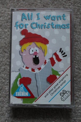 ALL I WANT FOR CHRISTMAS ELC SINGALONG SONGS AUDIOBOOK CASSETTE TAPE VGC | eBay UK