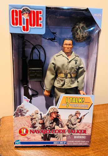 Hasbro Gi Joe 12" Talking Navajo Code Talker Action Figure for sale ...