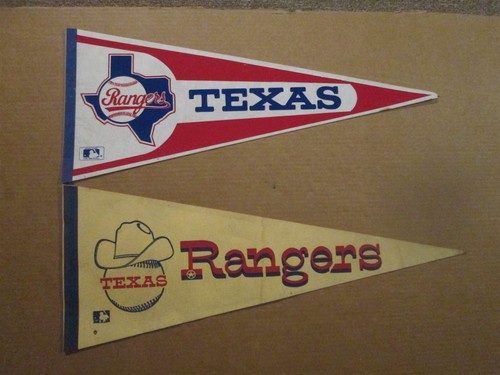 MLB Texas Rangers Vintage Circa 1980's Lot 2 Team Logo Basseball ...