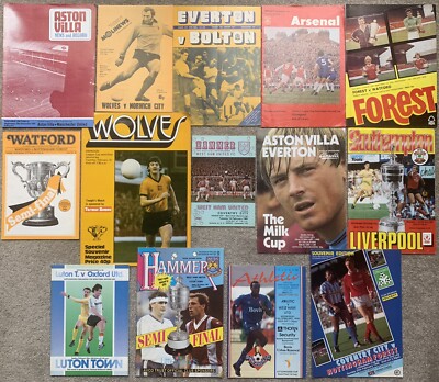 Football League Cup Fixture Programmes for sale | eBay