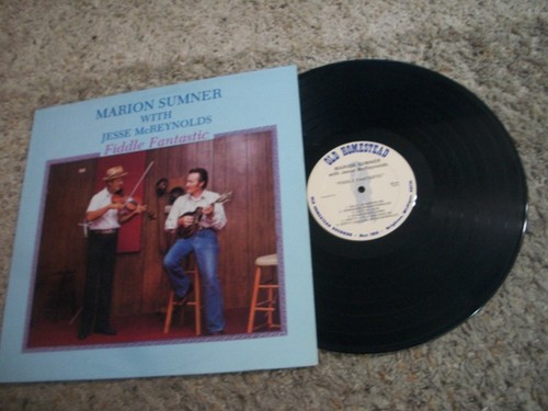 Marion Sumner with Jesse McReynolds LP-Fiddle Fantastic-1986-Old ...