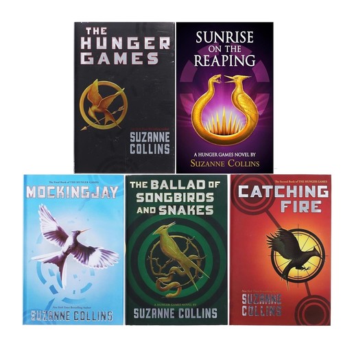 Hunger Games Series 5 Books Set by Suzanne Collins Mockingjay Hardcover ...