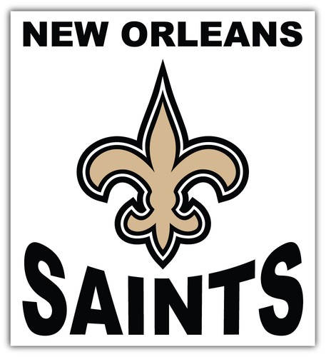 New Orleans Saints NFL Sport Car Bumper Sticker Decal "SIZES'' | eBay