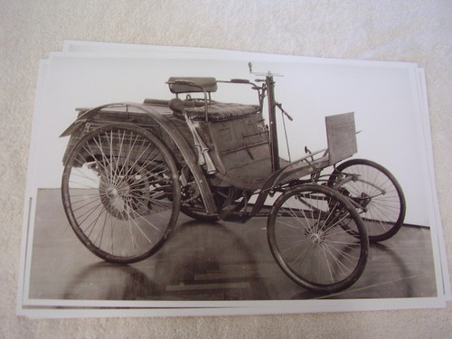 1892 BENZ VELOCIPEDE CAR 11 X 17 PHOTO PICTURE | eBay