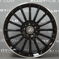 Genuine Mercedes-Benz W176 A-Class Black AMG Spoked Alloy Wheel ...