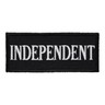 Independent Black & White Rocker Patch, Biker Patches | eBay
