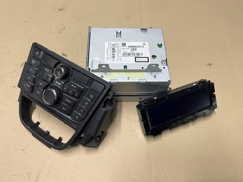 VAUXHALL ASTRA J MK6 GENUINE CD 400 RADIO STEREO PLAYER WITH DISPLAY ...