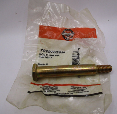OEM Briggs & Stratton Bolt, Shoulder 3/8-16x3 7029265SM NEW OLD STOCK ...