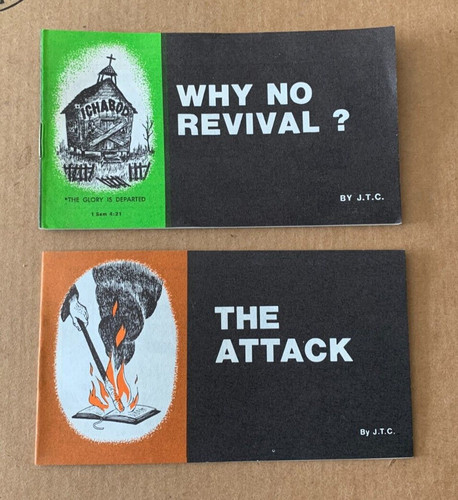 Jack T. Chick Publications Comic Tracts Why No Revival ? / The Attack ...