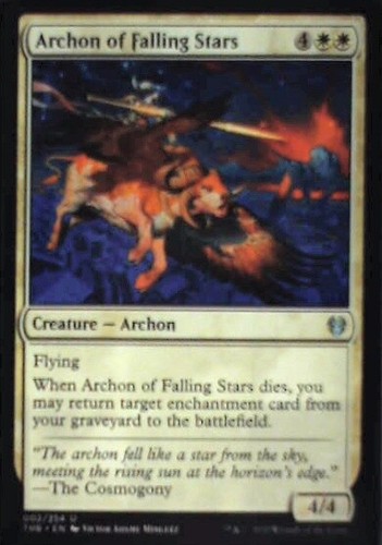 Archon of Falling Stars - Theros Beyond Death: #2, Magic: The Gathering ...