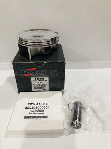 Vertex Big Bore 97.97mm Piston Kit For 2014-17 Polaris RZR XP 4 1000 | eBay