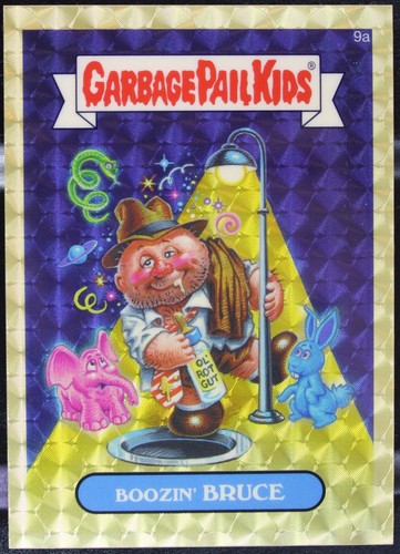 2013 Topps Garbage Pail Kids Chrome Series 1 Superfractor #9a Boozin ...