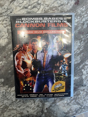 The Bombs, Babes and Blockbusters of Cannon Films Collection (DVD 10 ...