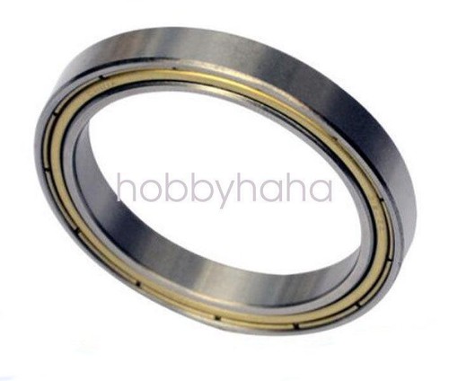 NEW 10 pcs 6808ZZ Deep Groove Metal Double Shielded Ball Bearing ...