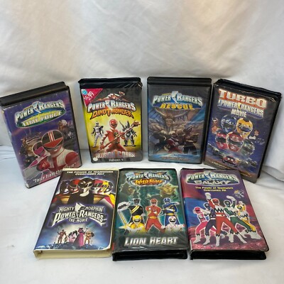 Power Rangers VHS Tapes for sale | eBay