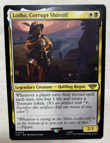 MTG Lotho, Corrupt Shirriff x1 - Lord of the Rings | eBay
