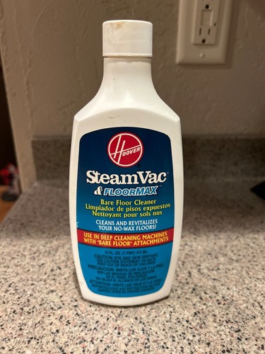 New Sealed 16oz Hoover Stemvac & Floormax Bare Floor Cleaner For Non ...