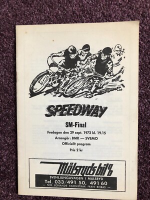 Speedway Programs for sale | eBay