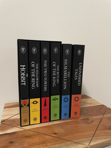 J. R. R. Tolkien 4-Book Boxed Set (Lord Of The Rings, Hobbit, + More ...