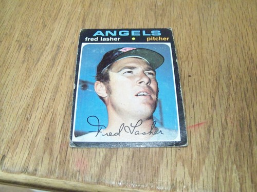 FRED LASHER 1971 TOPPS BASEBALL CARD #707 | eBay