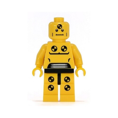 LEGO - Demolition Dummy, Series 1 (Minifigure Only without Stand ...