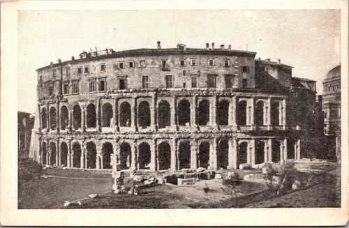 Postcard Italy Rome Teatro Marcello Ancient Roman Theatre | eBay