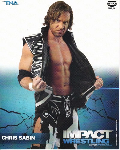 Chris Sabin Wrestling 8x10 Promo Photo 8x10 NEW MINT wwe wwf ...
