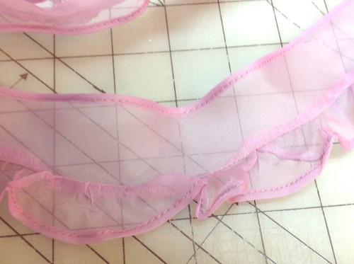 Vintage Light Purple Sheer Ruffle Trim 2 1/2 inches 1 yard | eBay