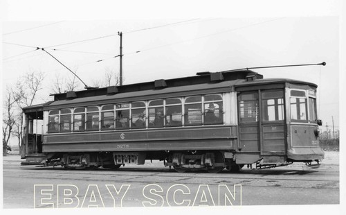 7EE159 RP 1940s/1970s? CHICAGO SURFACE LINES STREETCAR #5278 79TH ...