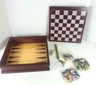 Multi Game Board Set Chess Checkers Chinese Checkers Backgammon Wooden ...